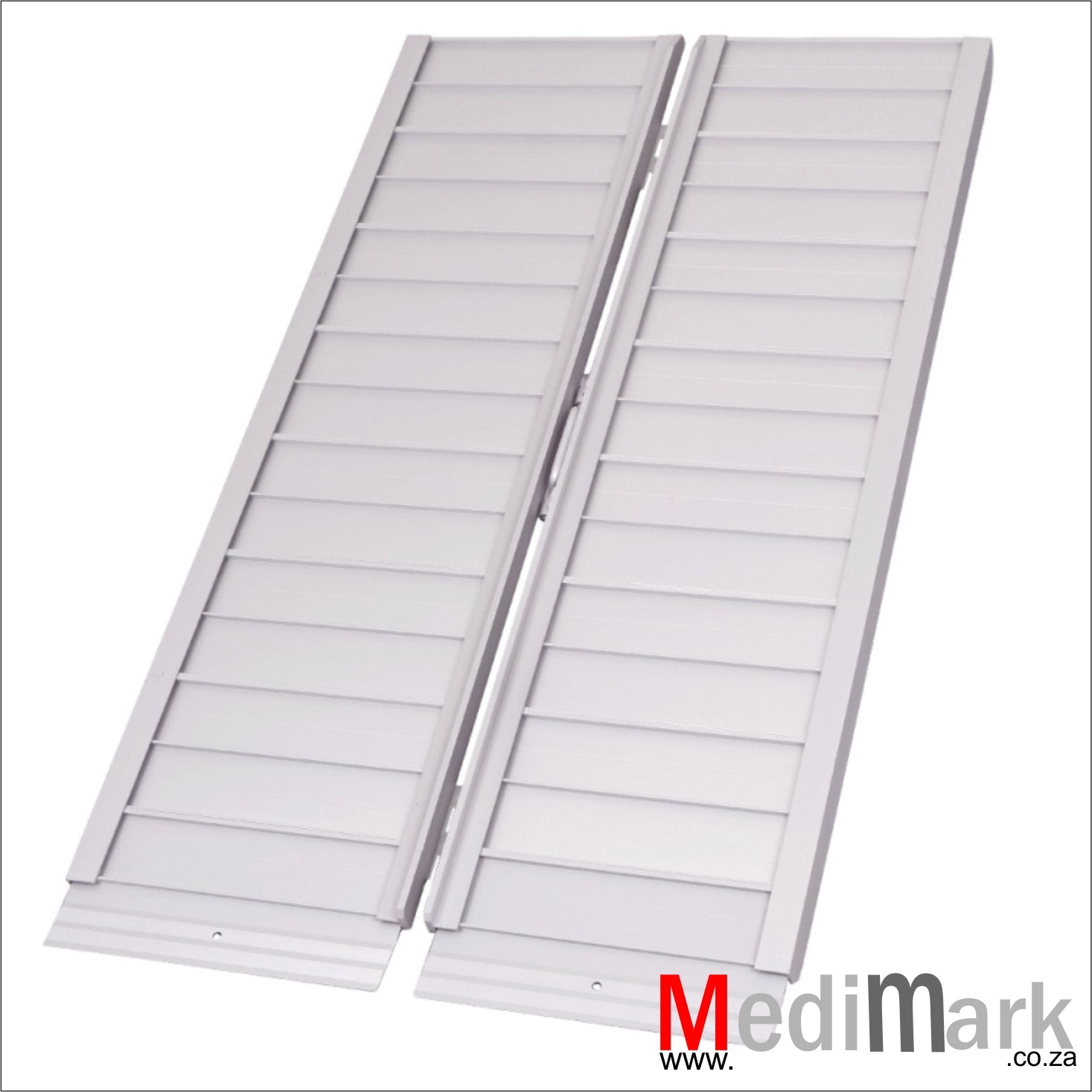 Ramp aluminium for wheelchairs Bi-fold – www.medimark.co.za